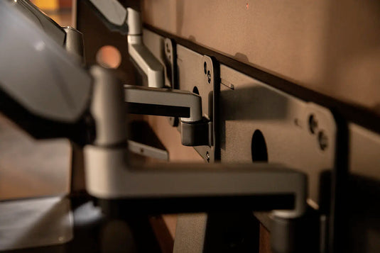 Powerlift™ Office Desk Single Arm Wall Mounted Monitor Mount ...